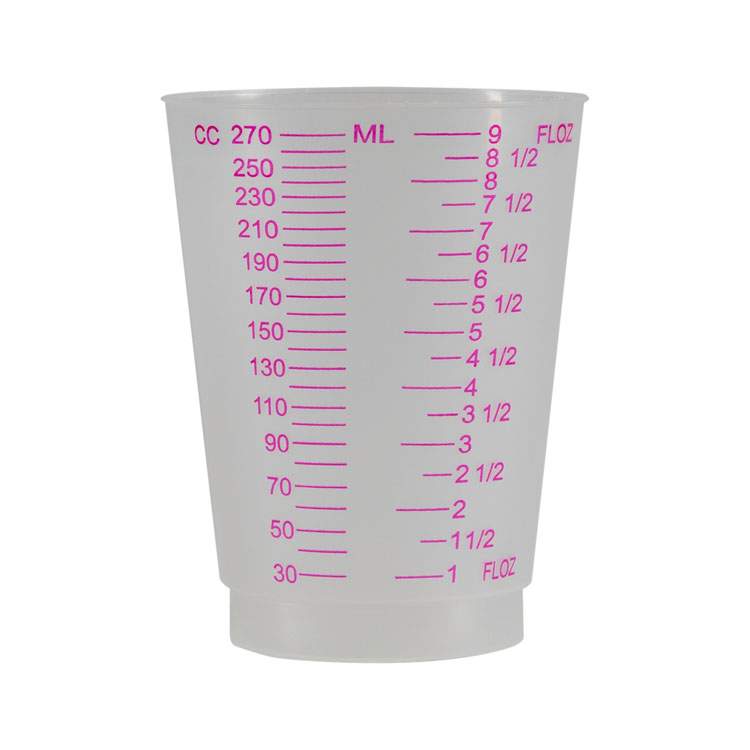 9 Oz Graduated Cups In Stock For Same Day Shipping Fibre Glast